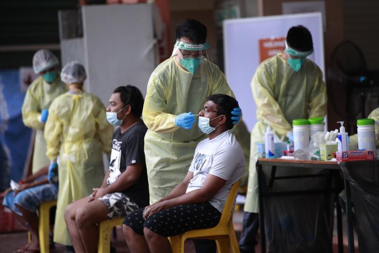 Majority of recent Covid-19 cases among foreign workers are those in ...