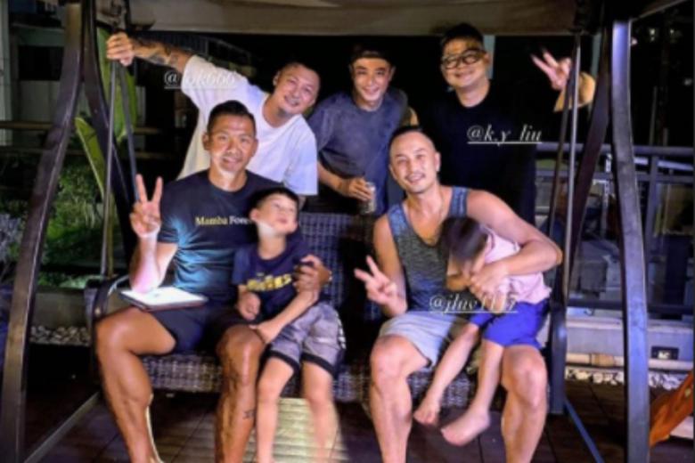 Married stars Wallace Huo, Shawn Yue, Blackie Chen celebrate Chinese ...