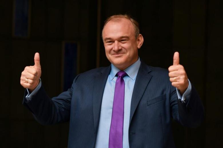 Britain's Lib Dems elect former minister Ed Davey as new leader | The ...