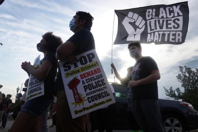 Jacob Blake protests: Anti-racism protesters to march in Wisconsin ...