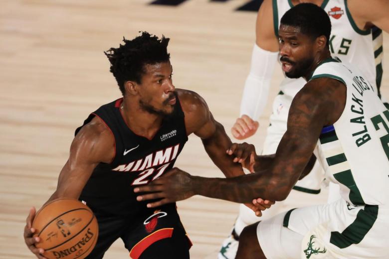 NBA: Jimmy Butler on fire as Miami Heat take Game 1 of Eastern s-final series against Milwaukee ...