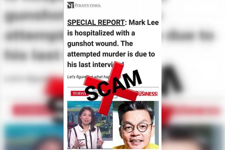 Local comedian Mark Lee urges fans not to be duped by fake bitcoin ...