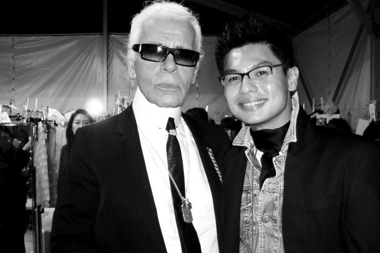 Meeting Karl Lagerfeld, courting influencers and dodging haters ...
