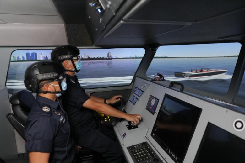 Getting their sea legs on land: Police Coast Guard taps simulation for ...