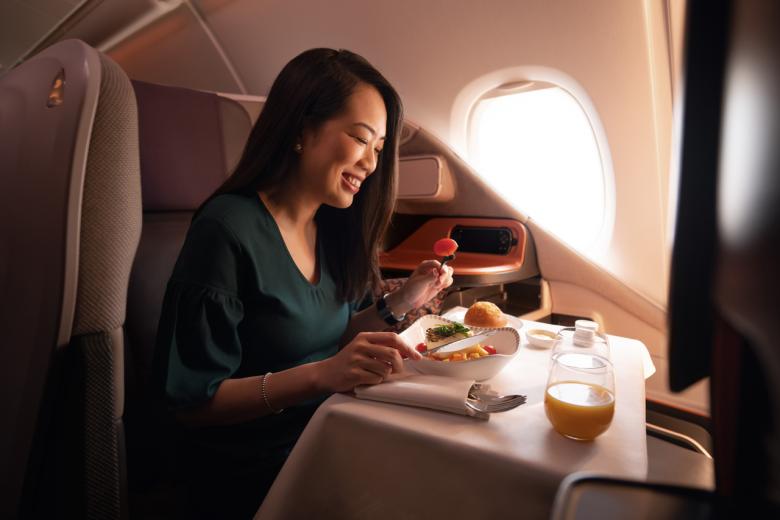 SIA unveils pricing details for A-380 restaurant and meal delivery ...