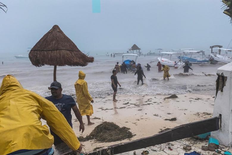 Tropical Storm Delta becomes a hurricane as it aims for Mexico, US ...