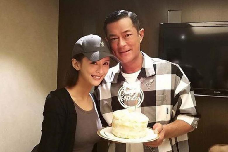 Hong Kong actress Dada Chan celebrates actor Louis Koo's birthday in ...