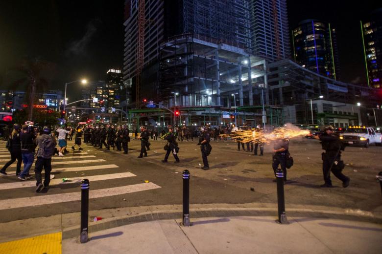 Basketball: Scores arrested in Los Angeles after violence in wake of ...