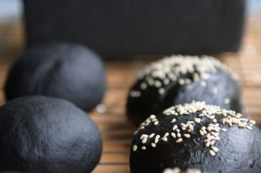 Jet black bread | The Straits Times