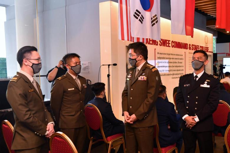 SAF officers press on to finish command and staff courses despite Covid ...