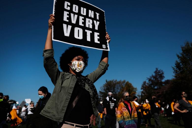 In Pictures: Rallies to 'count every vote' spring up across several ...
