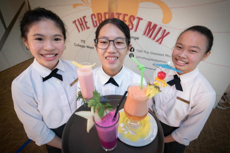 ITE student wins $500 in drink creation competition | The Straits Times