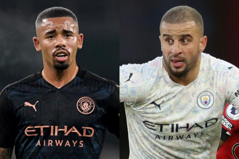 Football: Man City's Gabriel Jesus, Kyle Walker out until New Year with ...