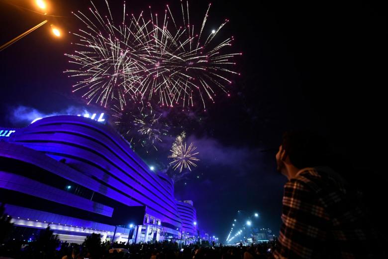 In Pictures: New Year 2021 celebrations around the world | The Straits ...