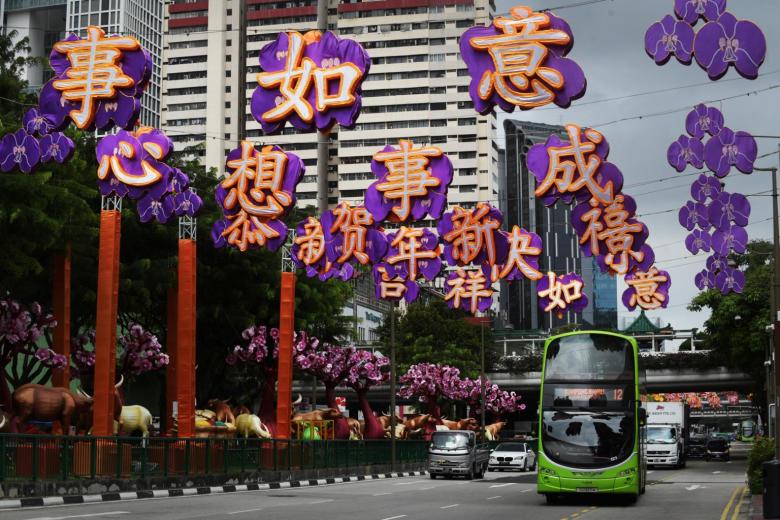 Iconic CNY light-up to go ahead in Chinatown amid muted festivities ...