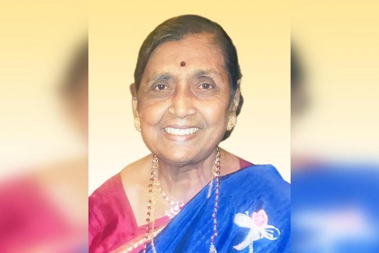 Veteran artiste Suseela Krishnasamy, who voiced Changi airport ...