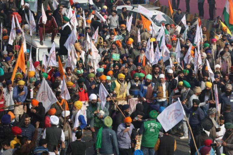 India cuts off Internet near Delhi as farmers begin hunger strike | The ...