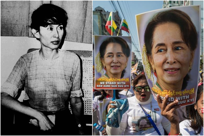 How Aung San Suu Kyi went from political prisoner to Myanmar leader ...
