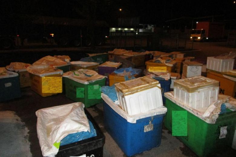 Malaysia foils attempt to smuggle 4,200kg of seafood to Singapore | The ...