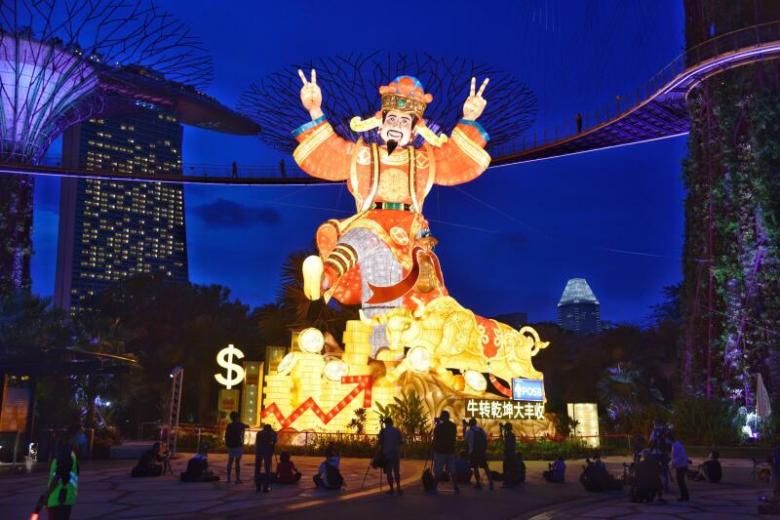 18m-tall God of Fortune among highlights at River Hongbao's giant ...