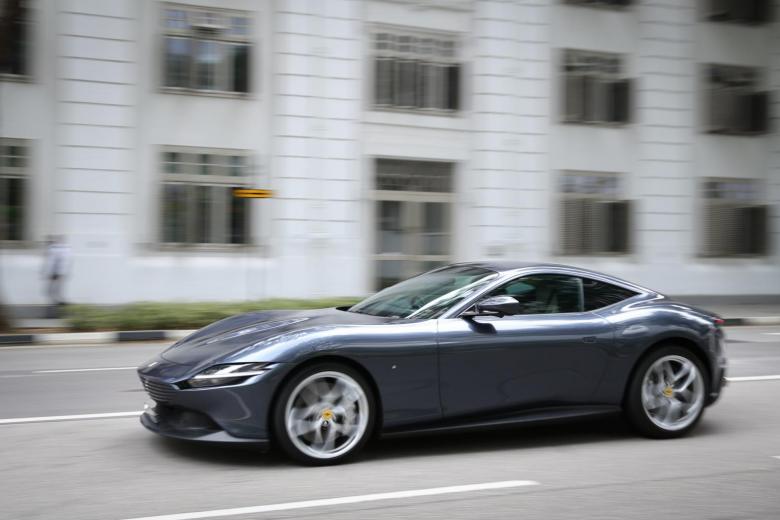 Car review: The Roma coupe is unlike any Ferrari ride | The Straits Times