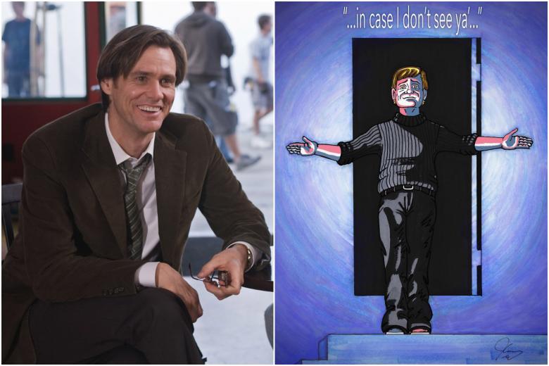 Jim Carrey to stop posting political cartoons now that Trump is no ...