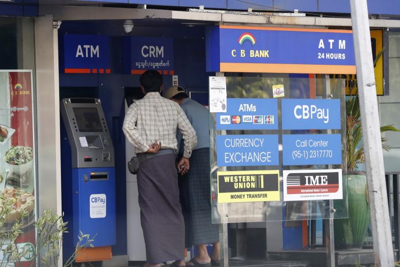 Myanmar central bank to limit cash withdrawal from banks, ATMs | The ...