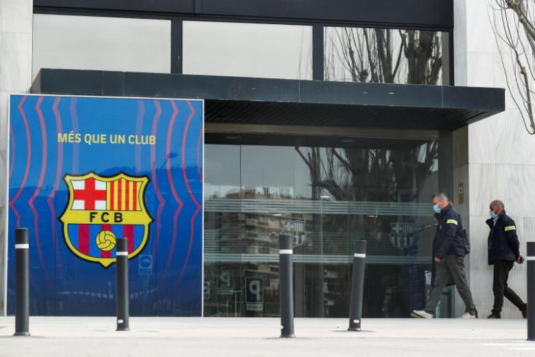 Football: Several arrested during raid at FC Barcelona | The Straits Times