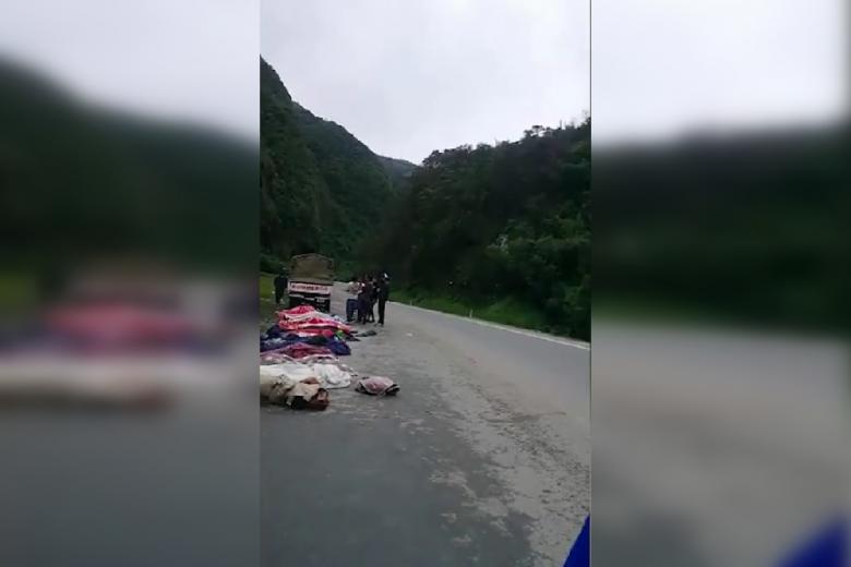 20 dead after bus plunges off cliff in Bolivia | The Straits Times