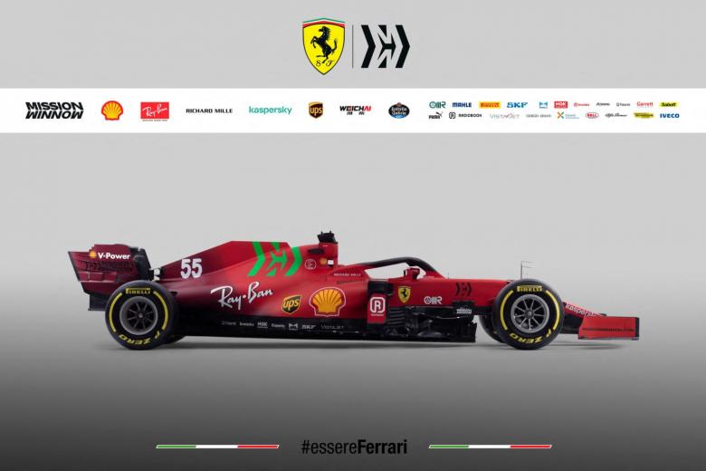 Motor racing: Ferrari unveil new F1 car in a reboot from dismal 2020 ...