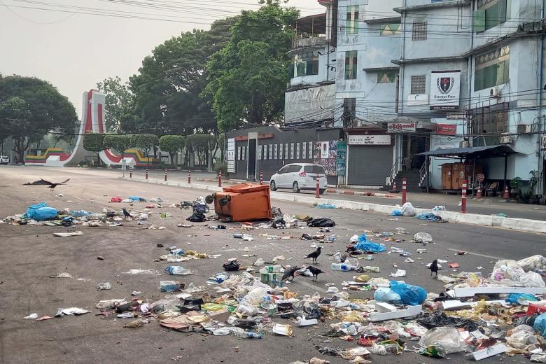 Myanmar death toll tops 500 as protesters stage 'garbage strike' | The ...