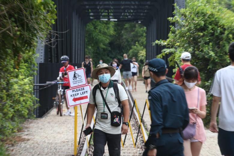 NParks clears fallen tree amid stepped-up patrols at Rail Corridor ...