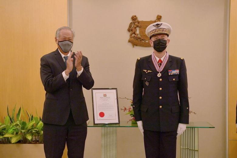 French Air and Space Force Chief of Staff receives prestigious S'pore ...