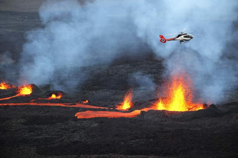 Two hikers die on erupting volcano on France's Reunion island | The ...