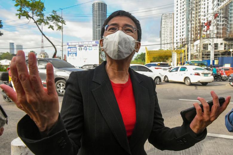 Embattled Philippine journalist Maria Ressa wins UN press prize | The ...