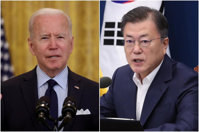 Vaccine partnership, restarting N. Korea nuclear talks to top Biden ...