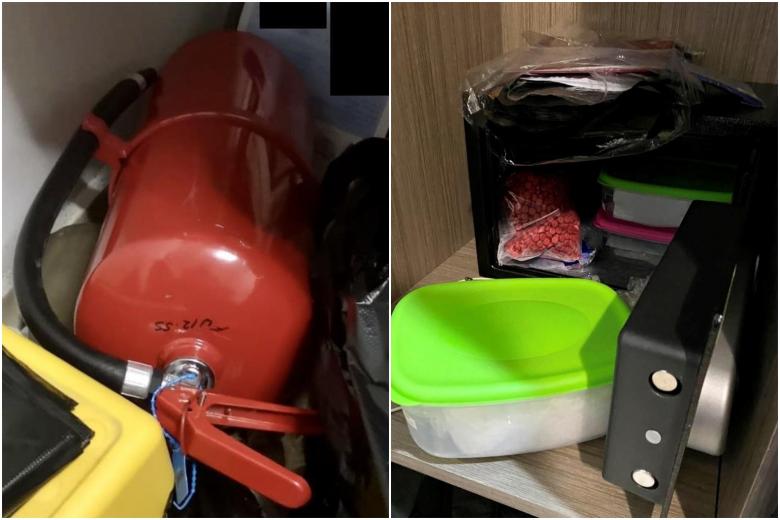 Over 7kg of drugs worth $850k seized in CNB drug busts | The Straits Times