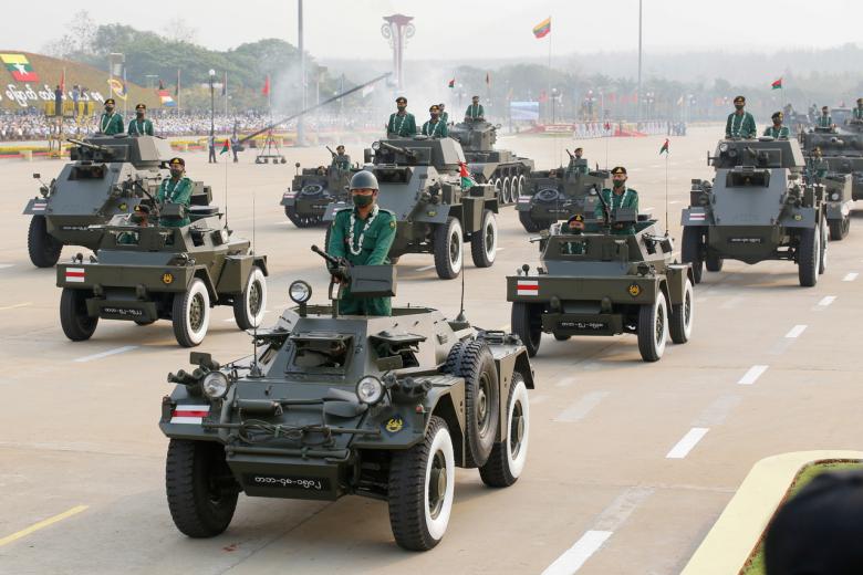 Drop call for Myanmar arms embargo, say 9 Asean members | The Straits Times
