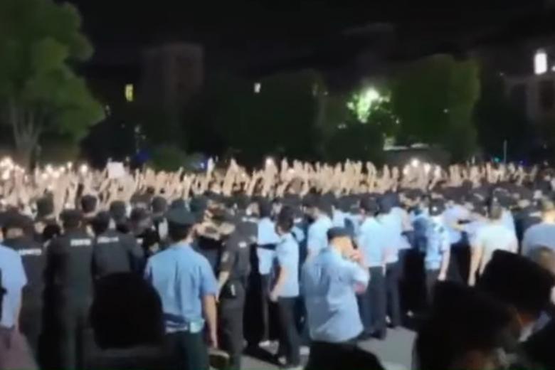 Chinese police squash rare campus protests after merger plan | The ...