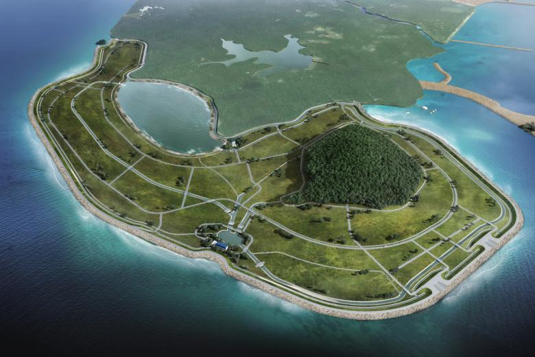Singapore's first polder is a groundbreaking land reclamation project ...