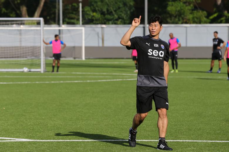 Football: New Sailors coach Kim Do-hoon wants to leave a mark on S'pore ...