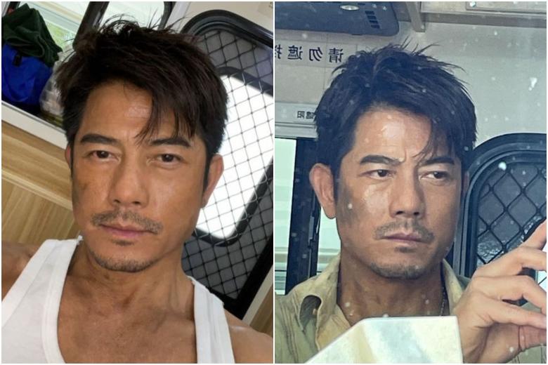 Aaron Kwok shares photos of his latest movie role in The White Storm 3 ...