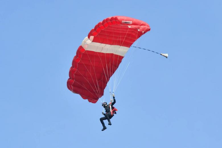 Red Lions spotted conducting free-fall jumps in the heartland | The ...