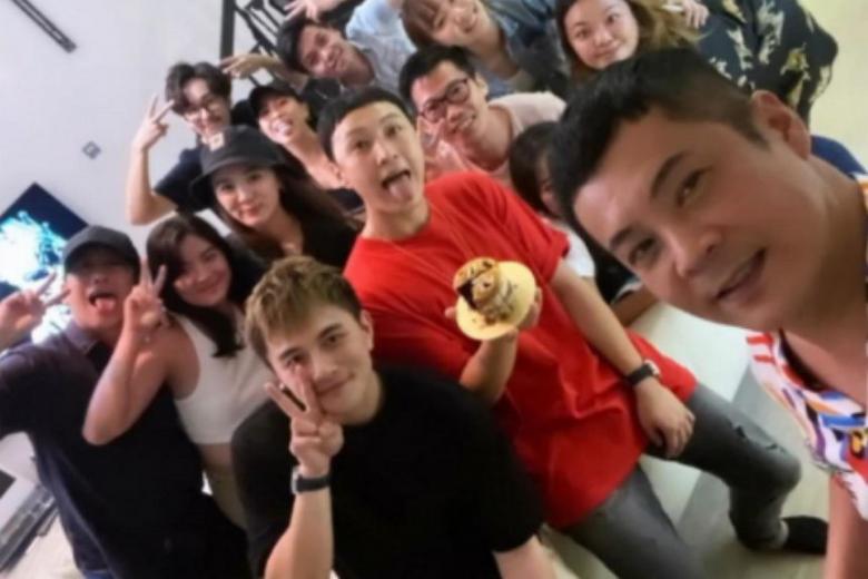 Actor Jeffrey Xu apologises for posting photo of Terence Cao gathering ...