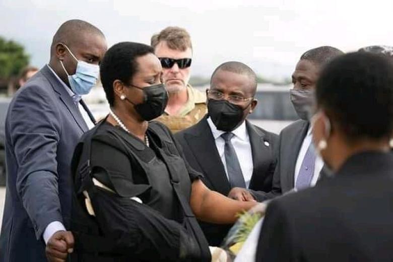 Martine Moise, widow of assassinated president, returns to Haiti | The ...