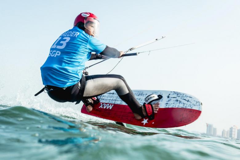 Kitefoiling: Singapore's Maximilian Maeder, 14, wins Under-19 World ...