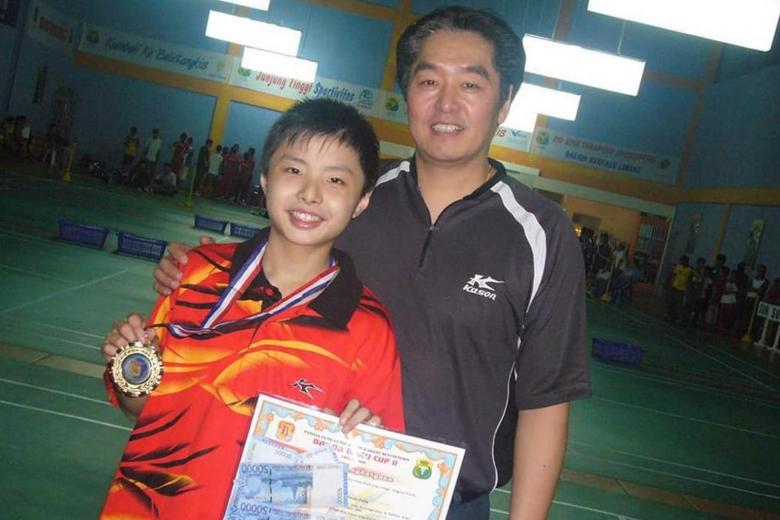 Olympics: From Tampines to Tokyo, China shuttler Shi Yuqi now a smash ...