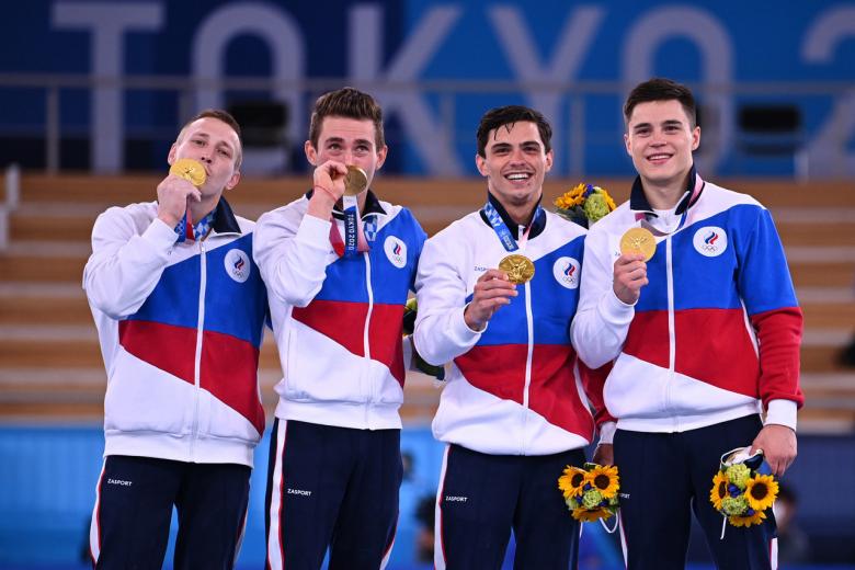 Olympics: Russian men win rare artistic gymnastics team gold | The ...