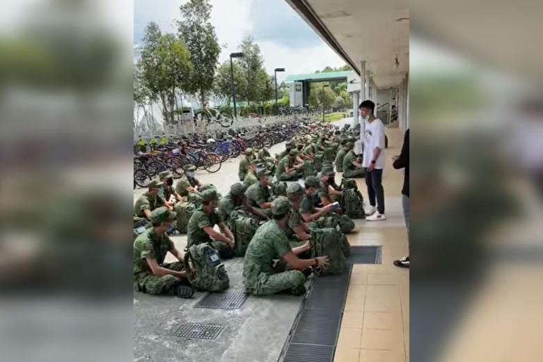 SAF commander to be disciplined for removing mask while addressing ...
