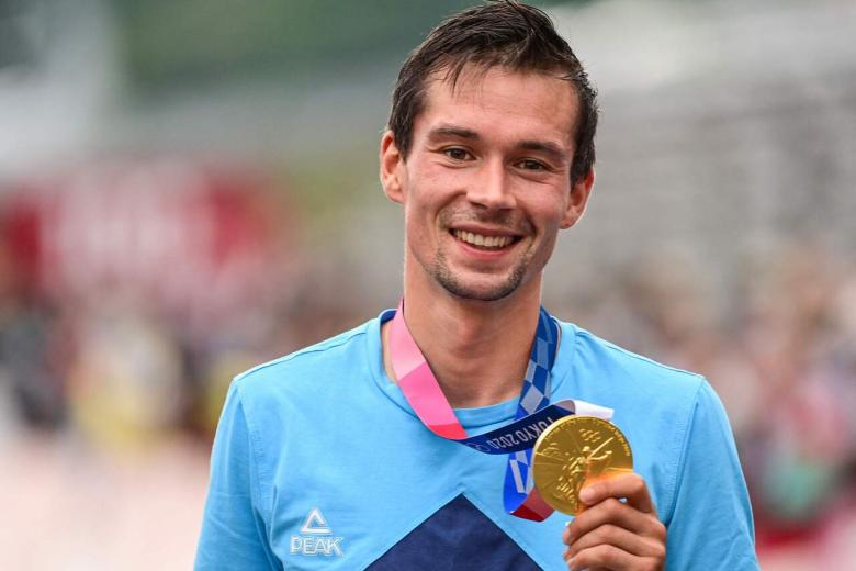 Olympics: Roglic takes road time trial gold as Ganna blows it | The ...